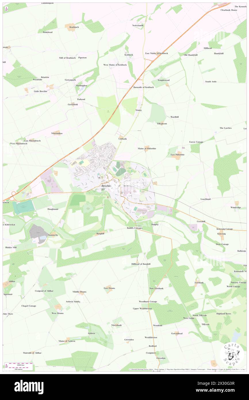 Brechin City Railway Station, Angus, GB, United Kingdom, Scotland, N 56 ...