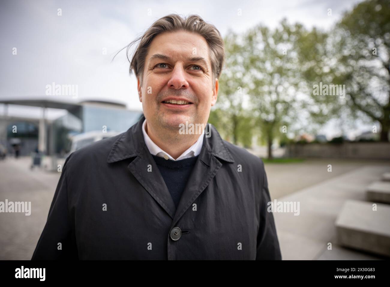 Berlin, Germany. 24th Apr, 2024. Maximilian Krah, AfD top candidate for ...