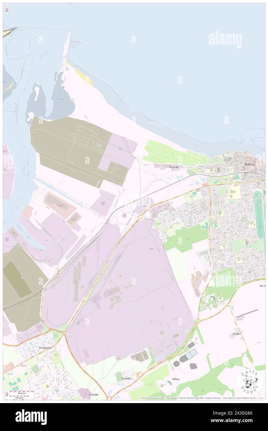 British Steel Redcar Railway Station, Redcar and Cleveland, GB, United ...