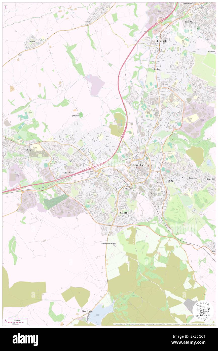 Burnley Barracks Railway Station, Lancashire, GB, United Kingdom ...