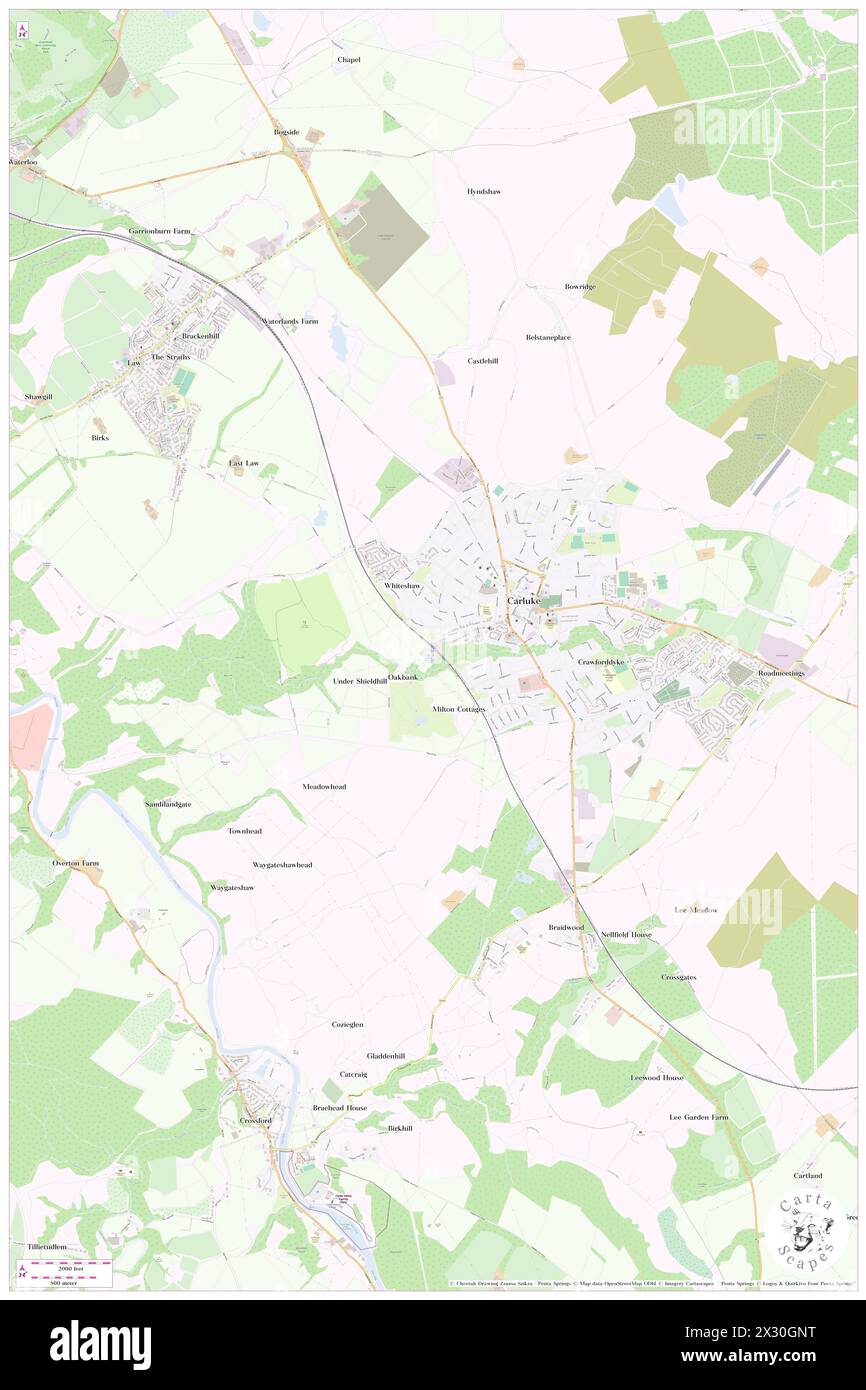 Carluke road hi-res stock photography and images - Alamy