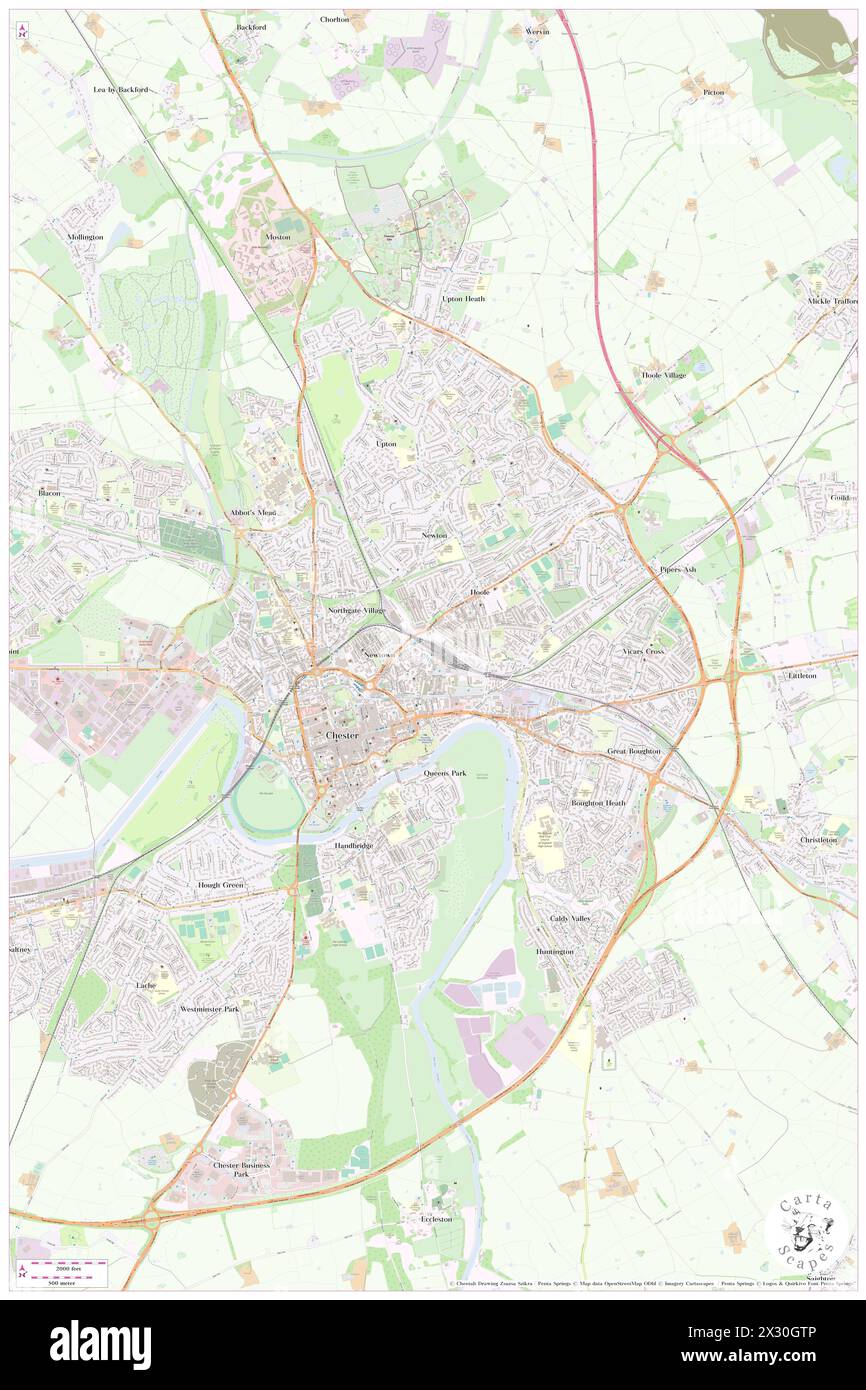 Chester railway Cut Out Stock Images & Pictures - Alamy