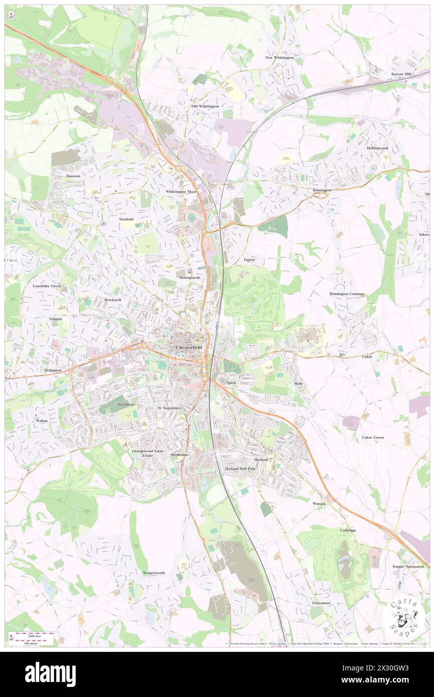 Chesterfield station Cut Out Stock Images & Pictures - Alamy