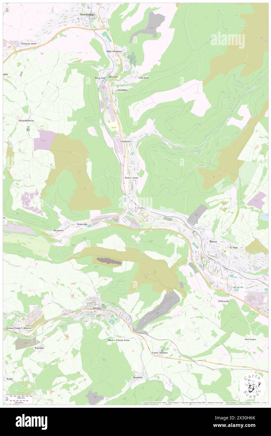 Crosskeys Railway Station, Caerphilly County Borough, GB, United ...