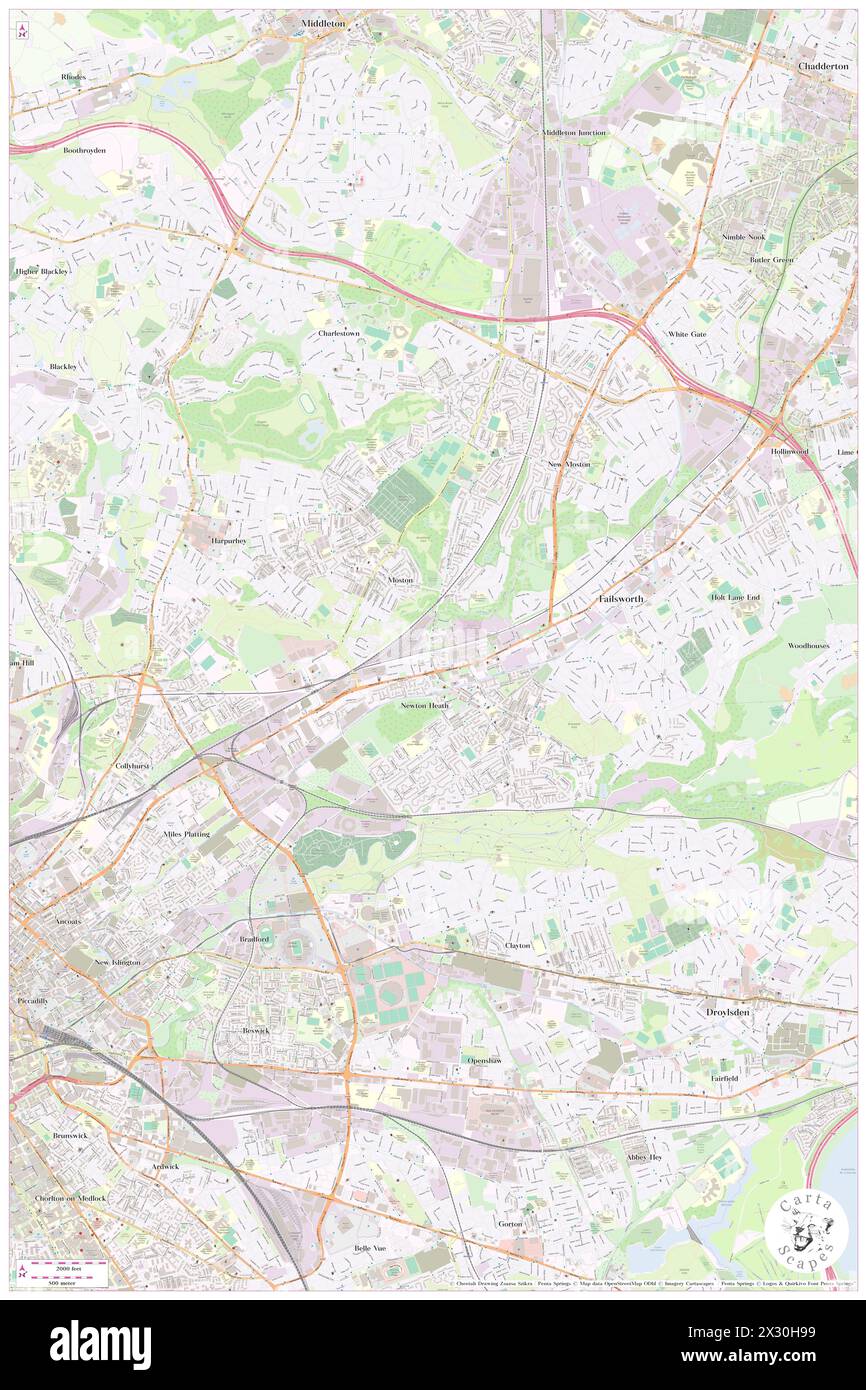 Manchester railway map hi-res stock photography and images - Alamy