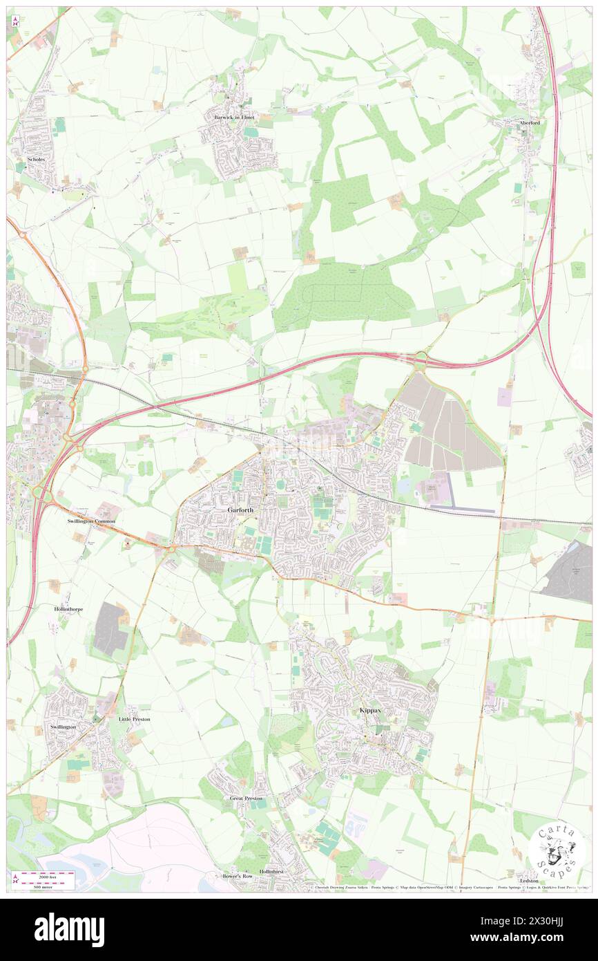 Leeds railway map hi-res stock photography and images - Alamy