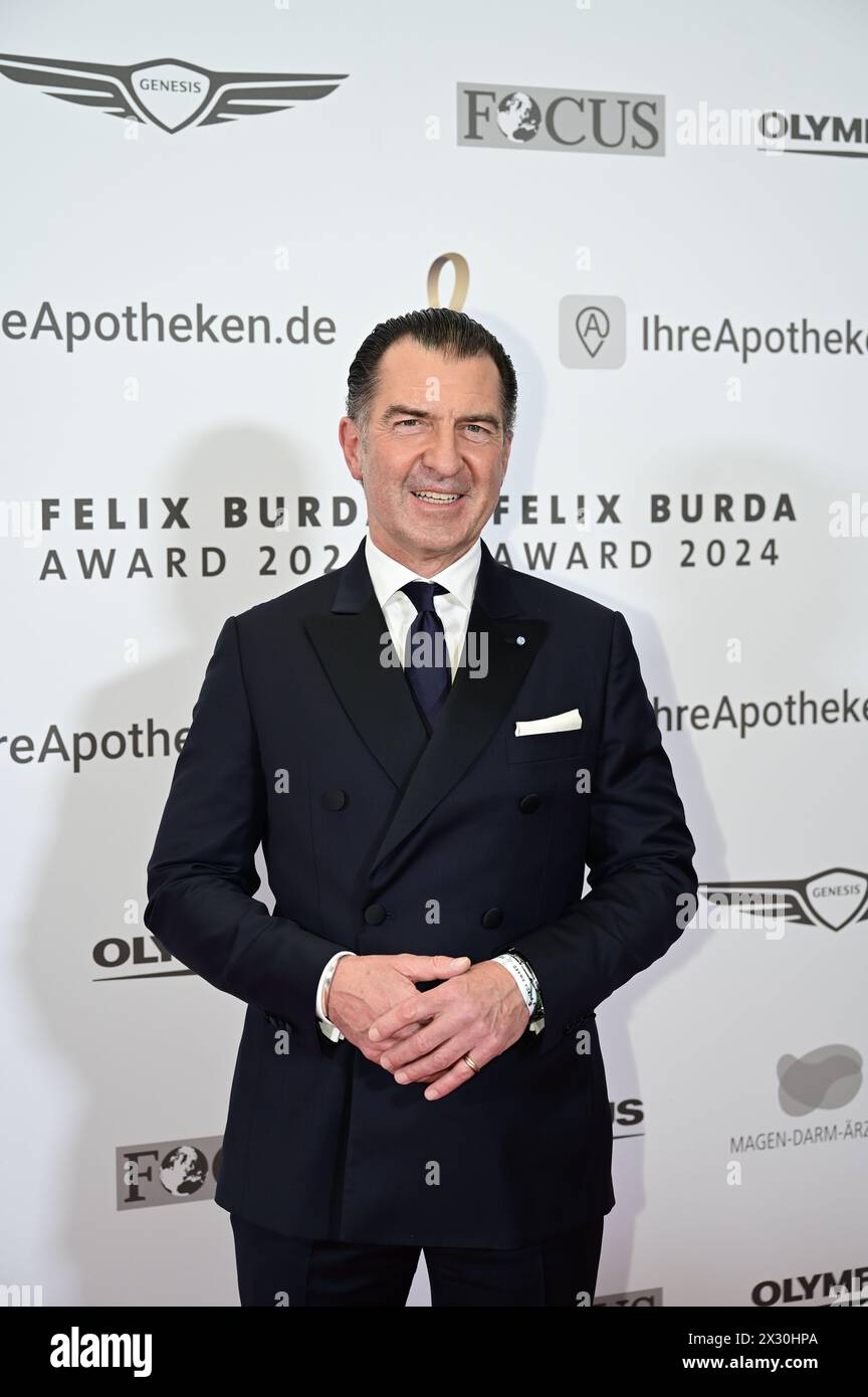 Philipp Welte bei der Verleihung des Felix Burda Award 2024 im Hotel ...