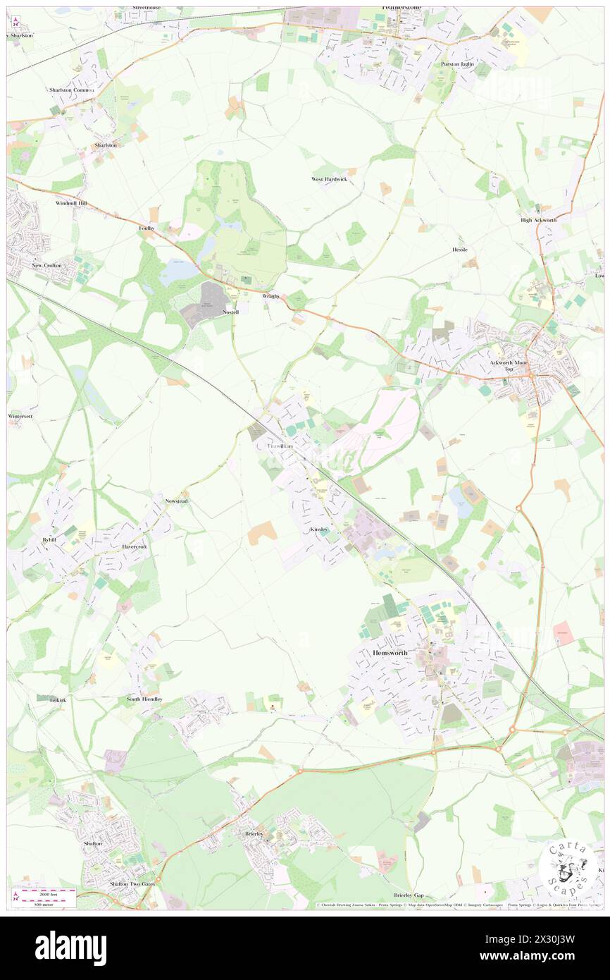 Fitzwilliam railway station hi-res stock photography and images - Alamy