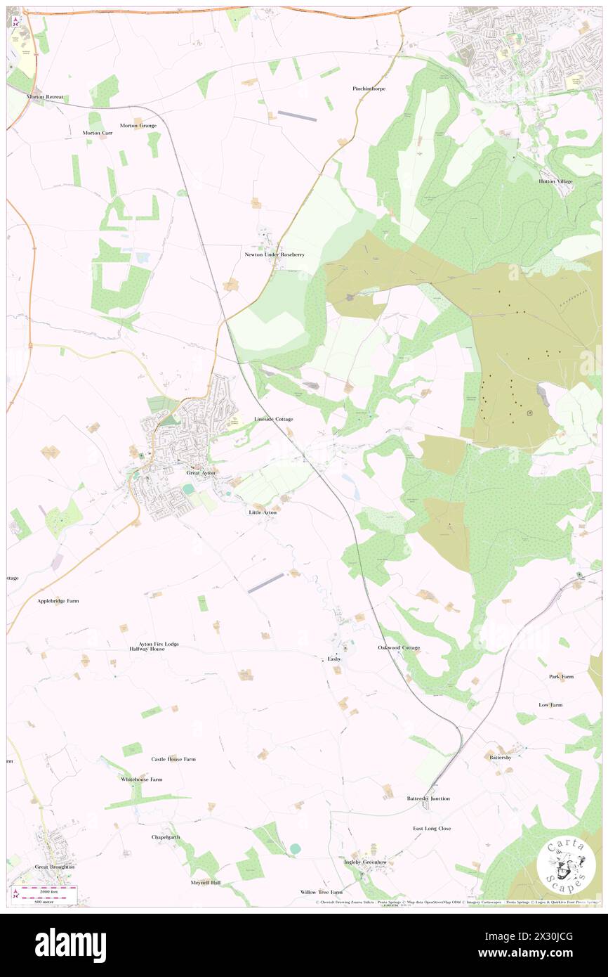 North yorkshire railway map hi-res stock photography and images - Alamy