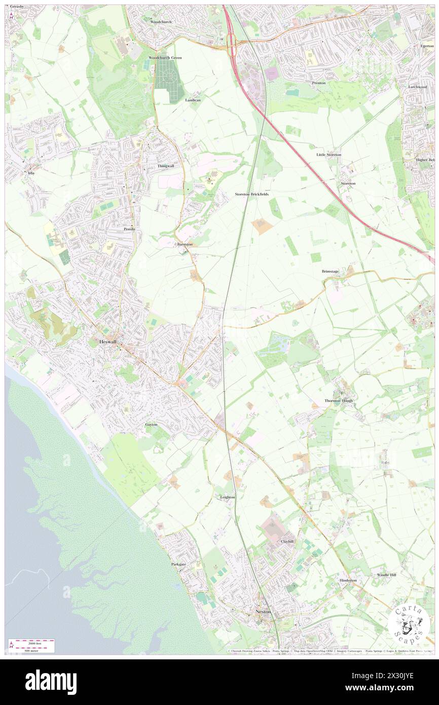 Heswall Railway Station, Metropolitan Borough of Wirral, GB, United ...