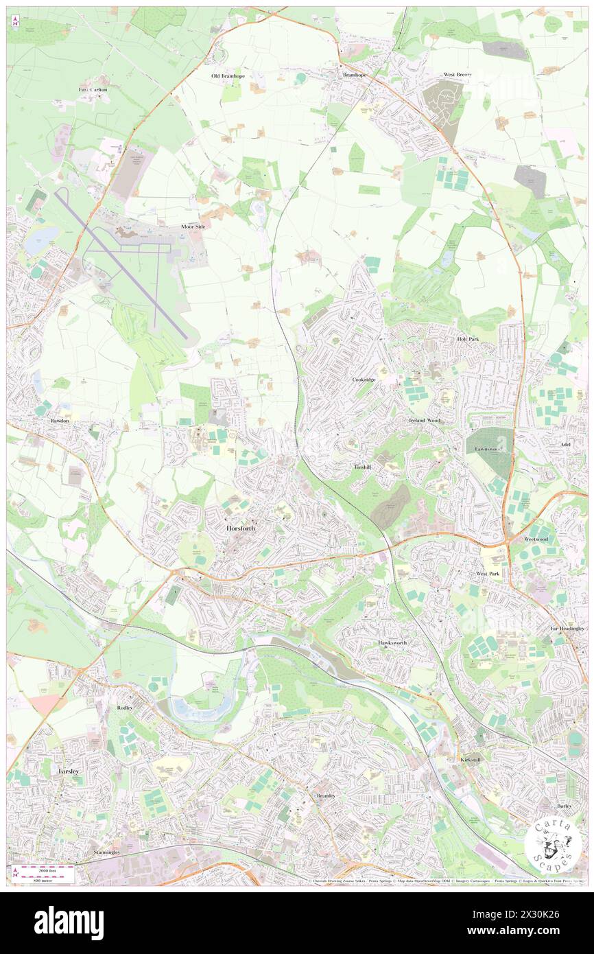 Horsforth Railway Station, City and Borough of Leeds, GB, United ...