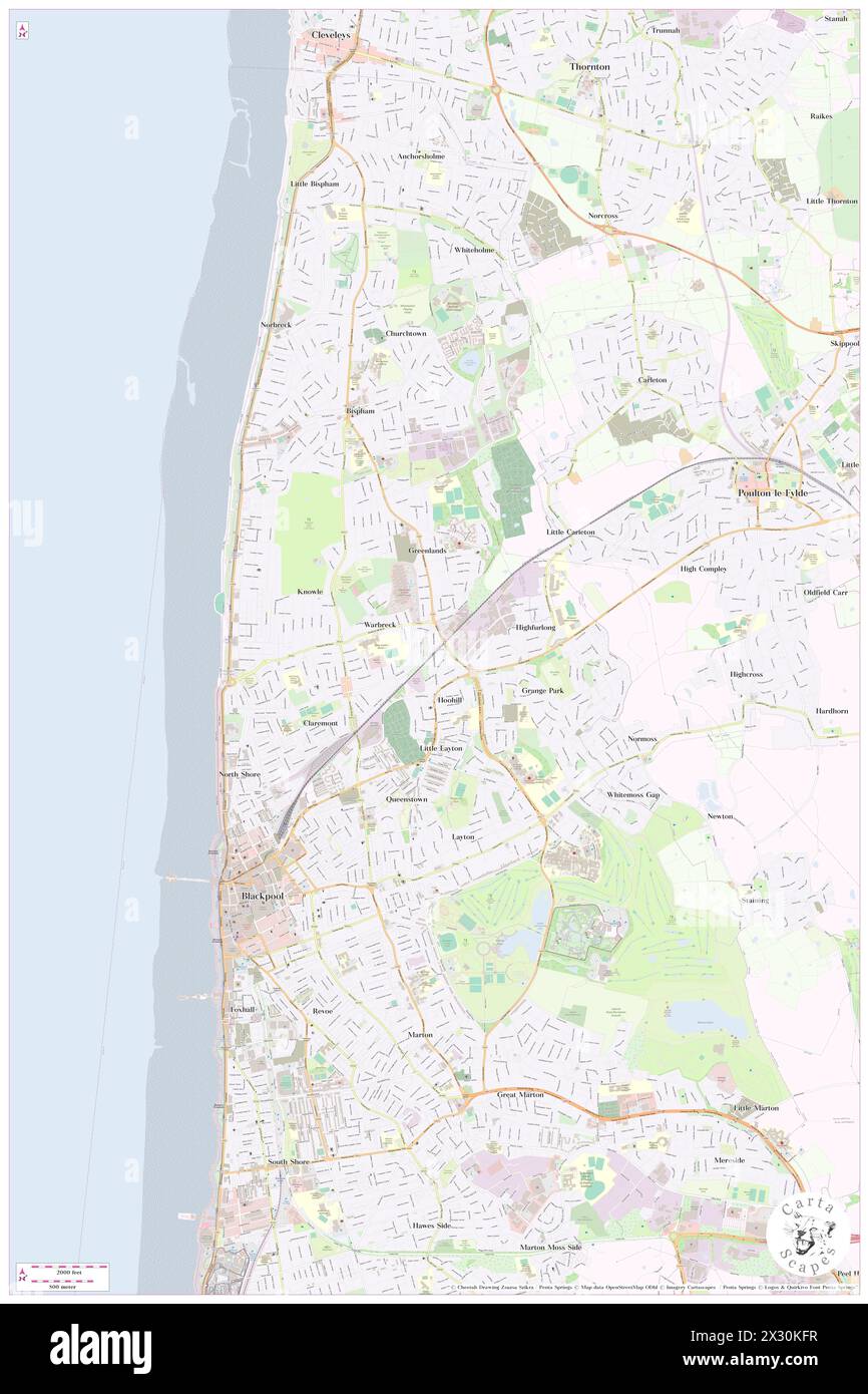 Layton Railway Station, Blackpool, GB, United Kingdom, England, N 53 50 ...