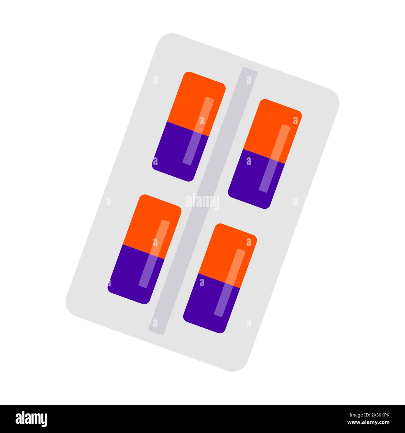 Pills, pack of pilules, medicine, sharp color transition, plastic ...