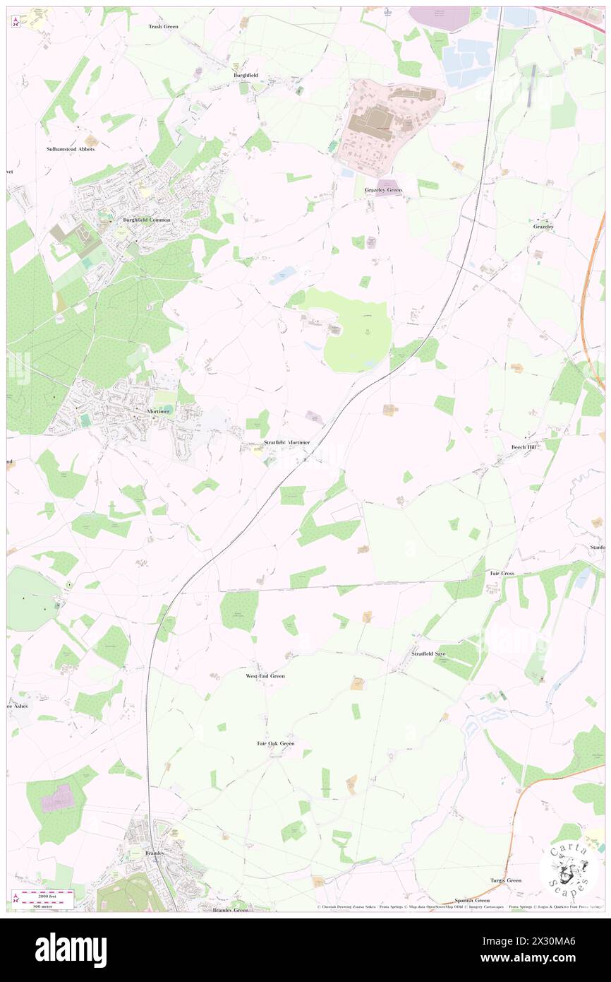 Mortimer road map hi-res stock photography and images - Alamy