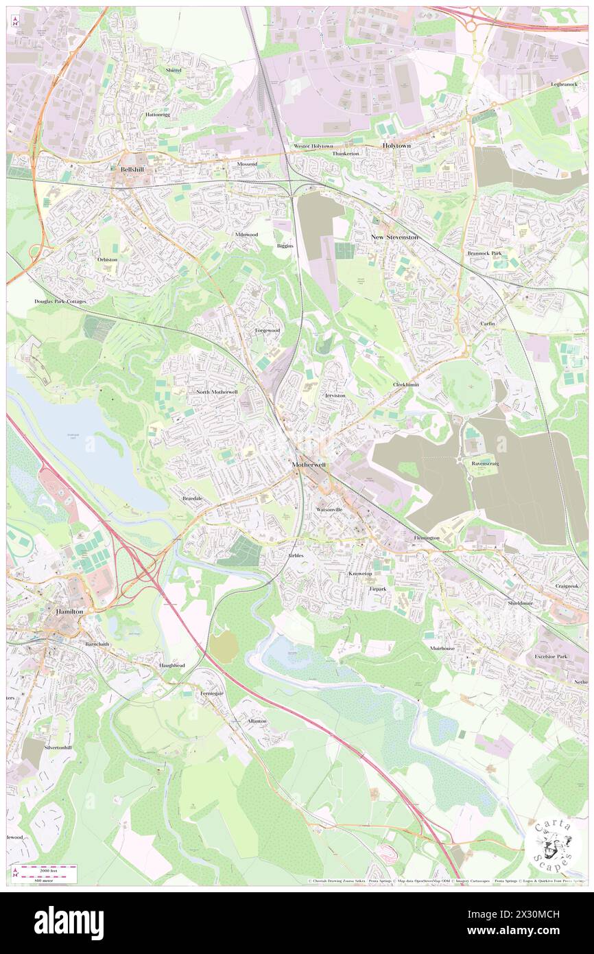 Motherwell Railway Station, North Lanarkshire, GB, United Kingdom ...