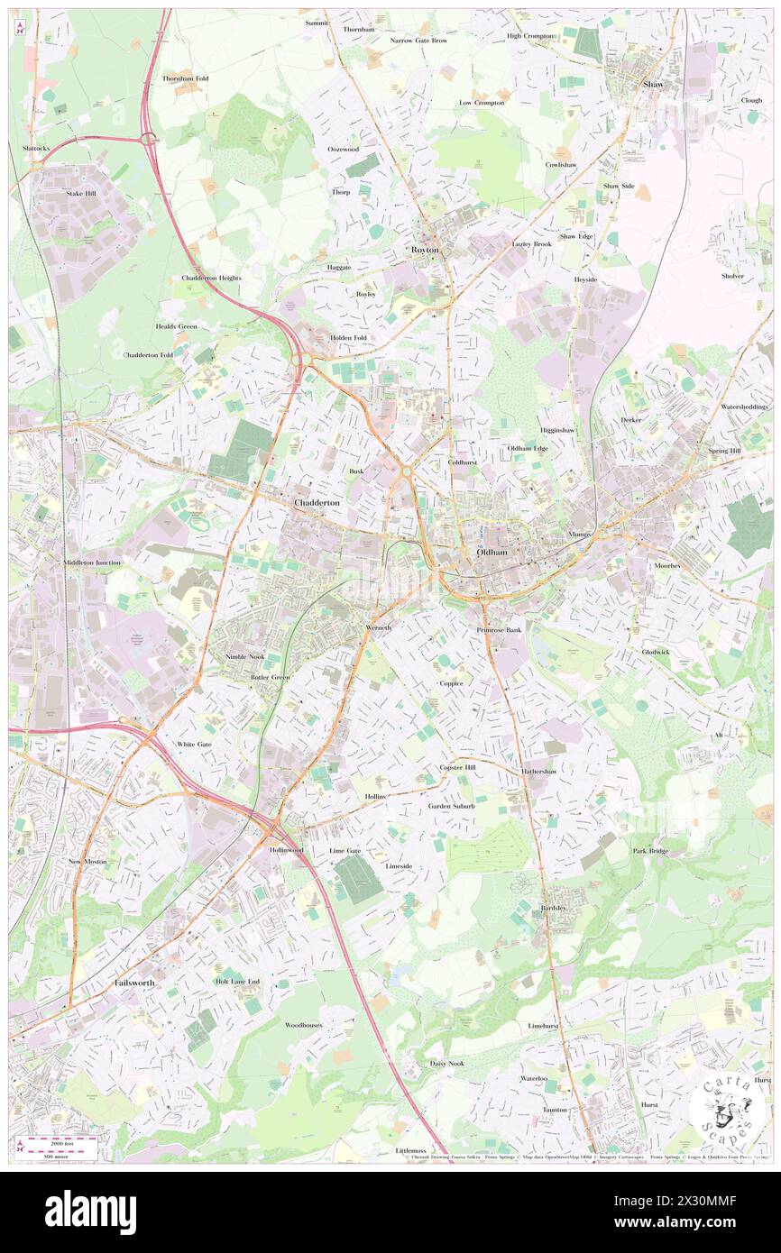 Oldham Werneth Railway Station, Borough of Oldham, GB, United Kingdom ...