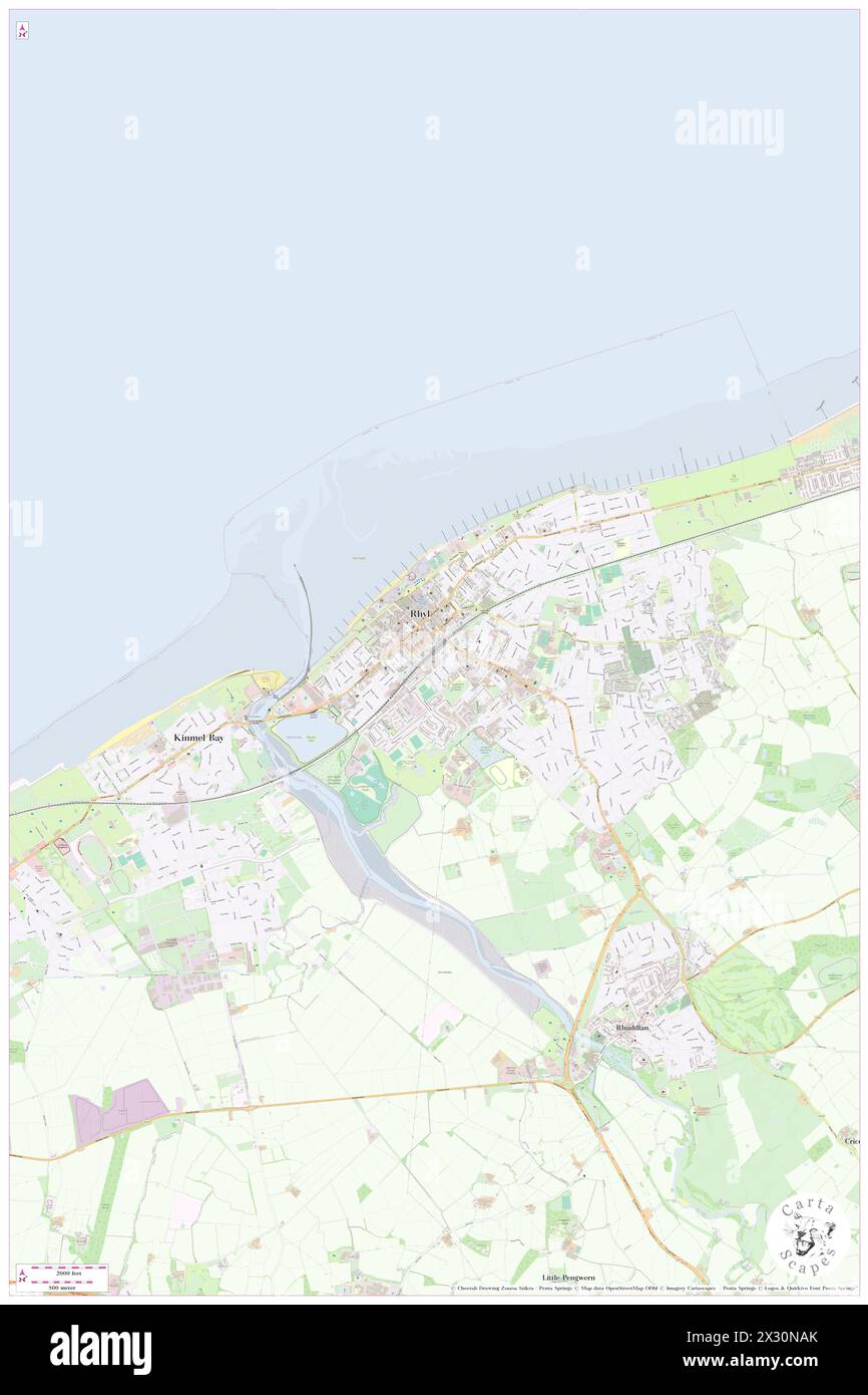 Rhyl railway station Cut Out Stock Images & Pictures - Alamy