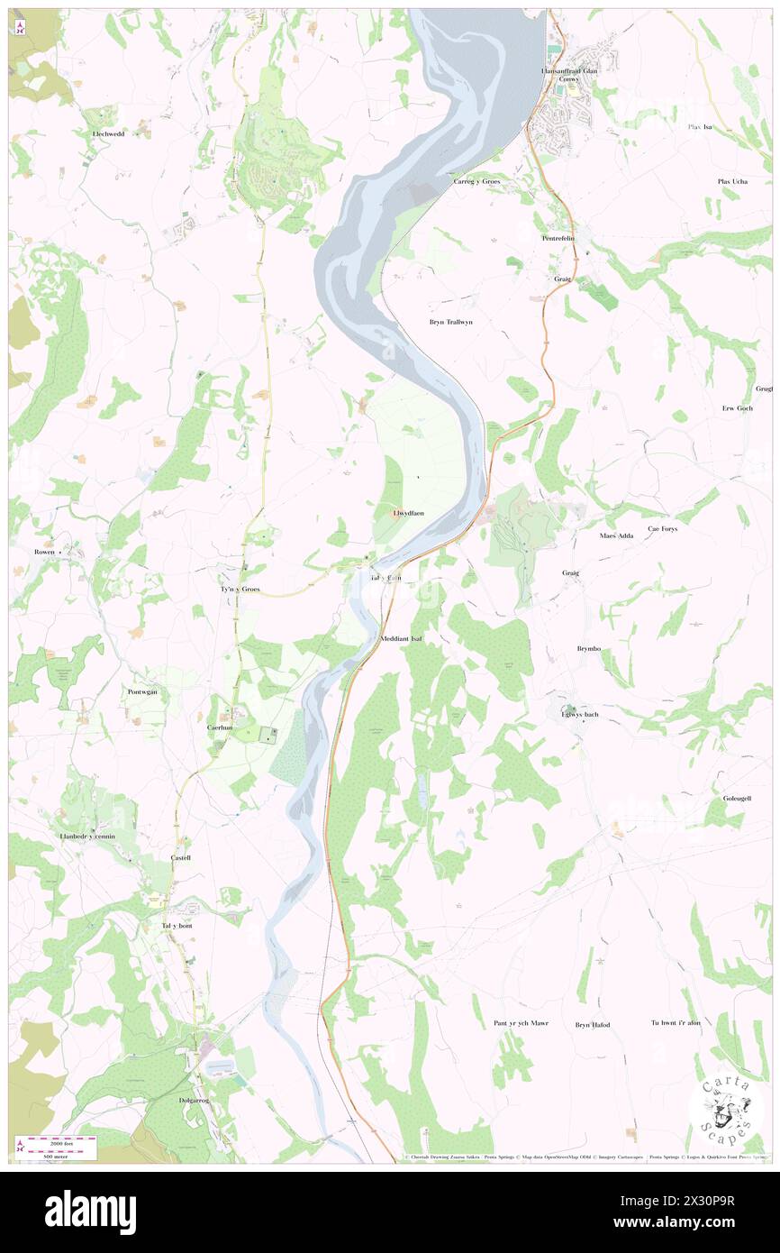Tal-y-Cafn Railway Station, Conwy, GB, United Kingdom, Wales, N 53 13 ...