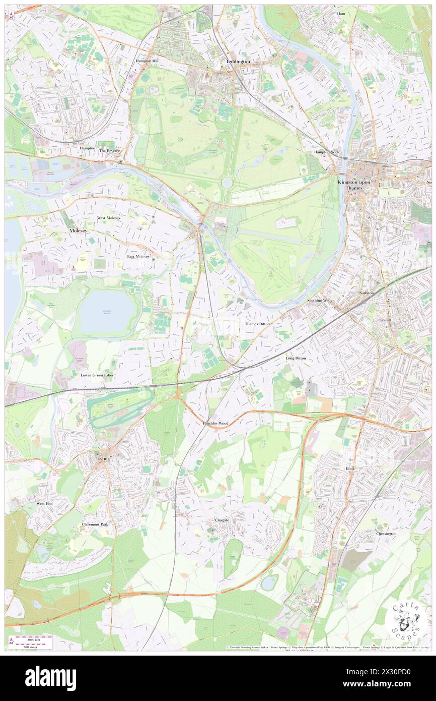 Thames ditton railway hi-res stock photography and images - Alamy