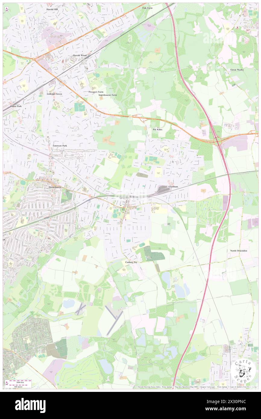 Upminster Station, Greater London, GB, United Kingdom, England, N 51 33 ...