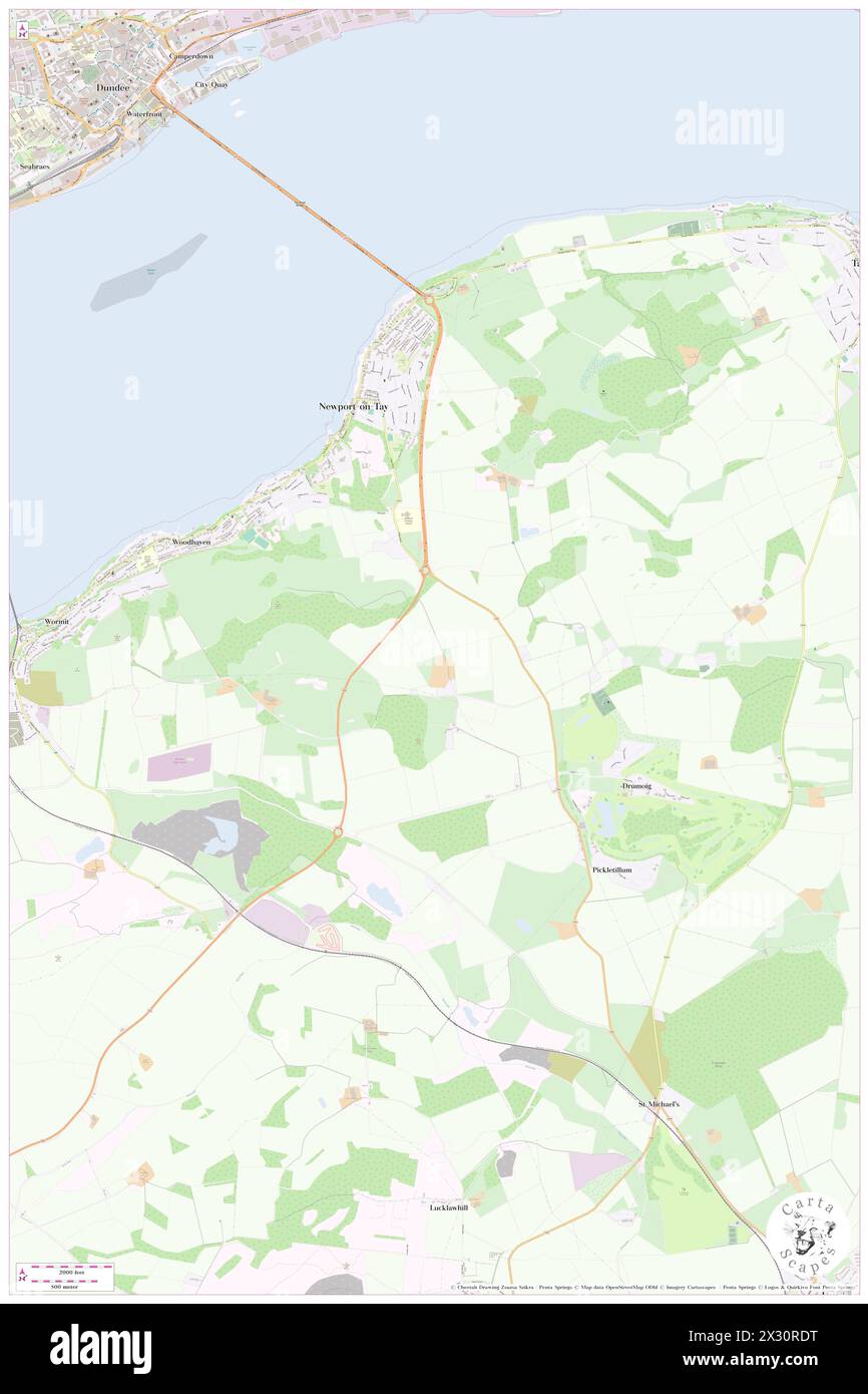 Forgan map hi-res stock photography and images - Alamy