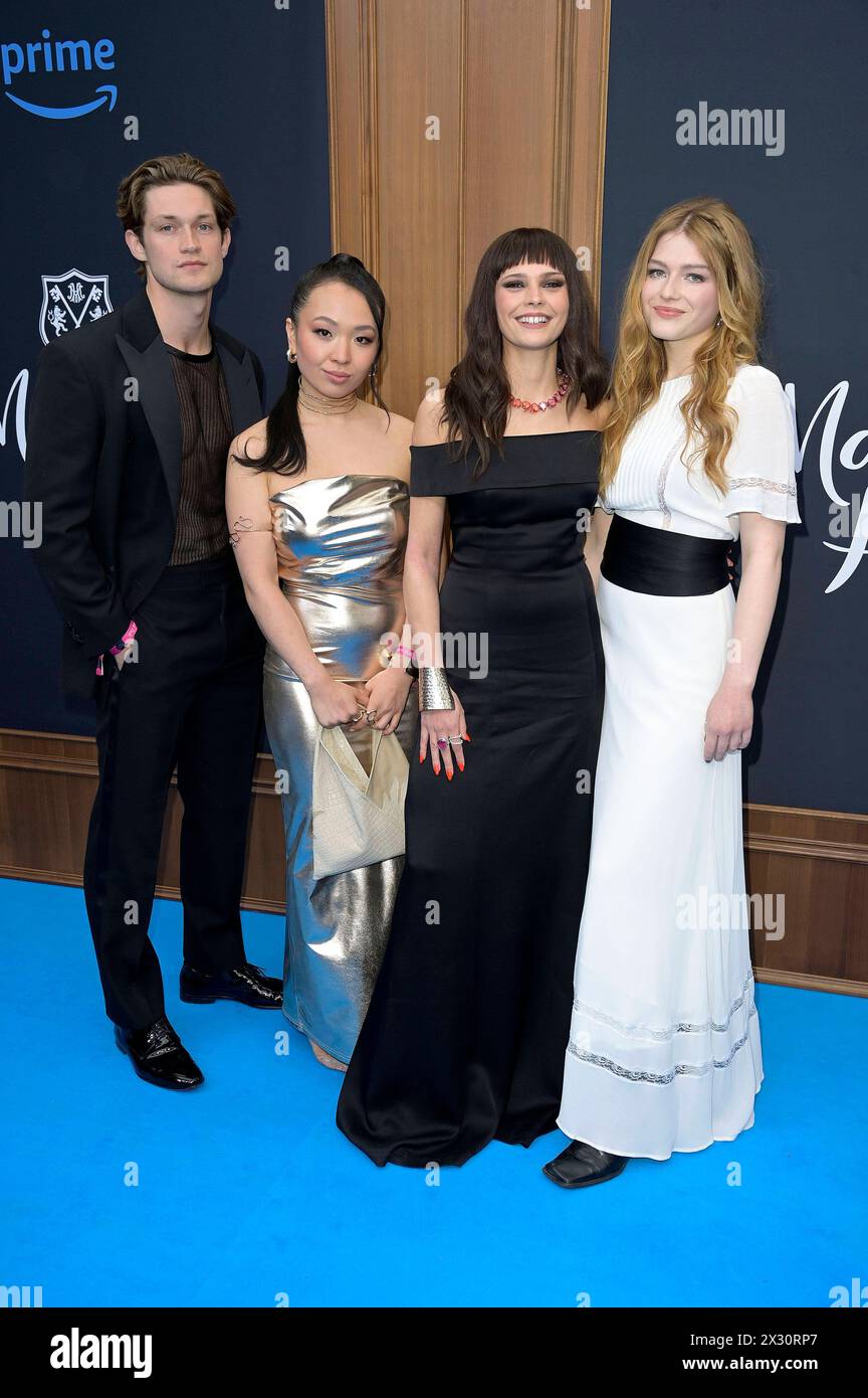 Damian Hardung, Andrea Guo, Harriet Herbig-Matten und Sonja Weißer bei ...