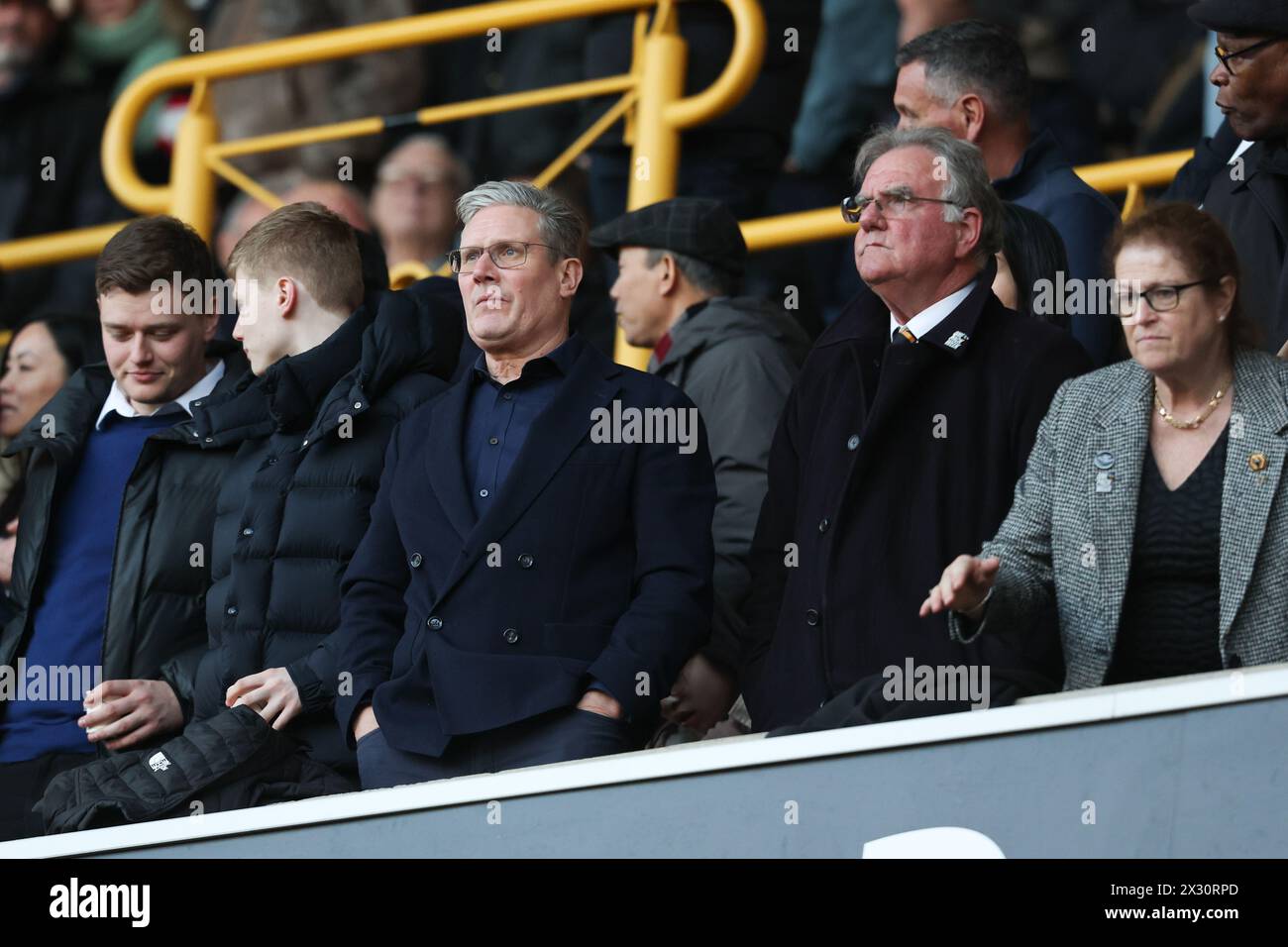 WOLVERHAMPTON, ENGLAND - APRIL 20: Labour Leader Keir Starmer during ...