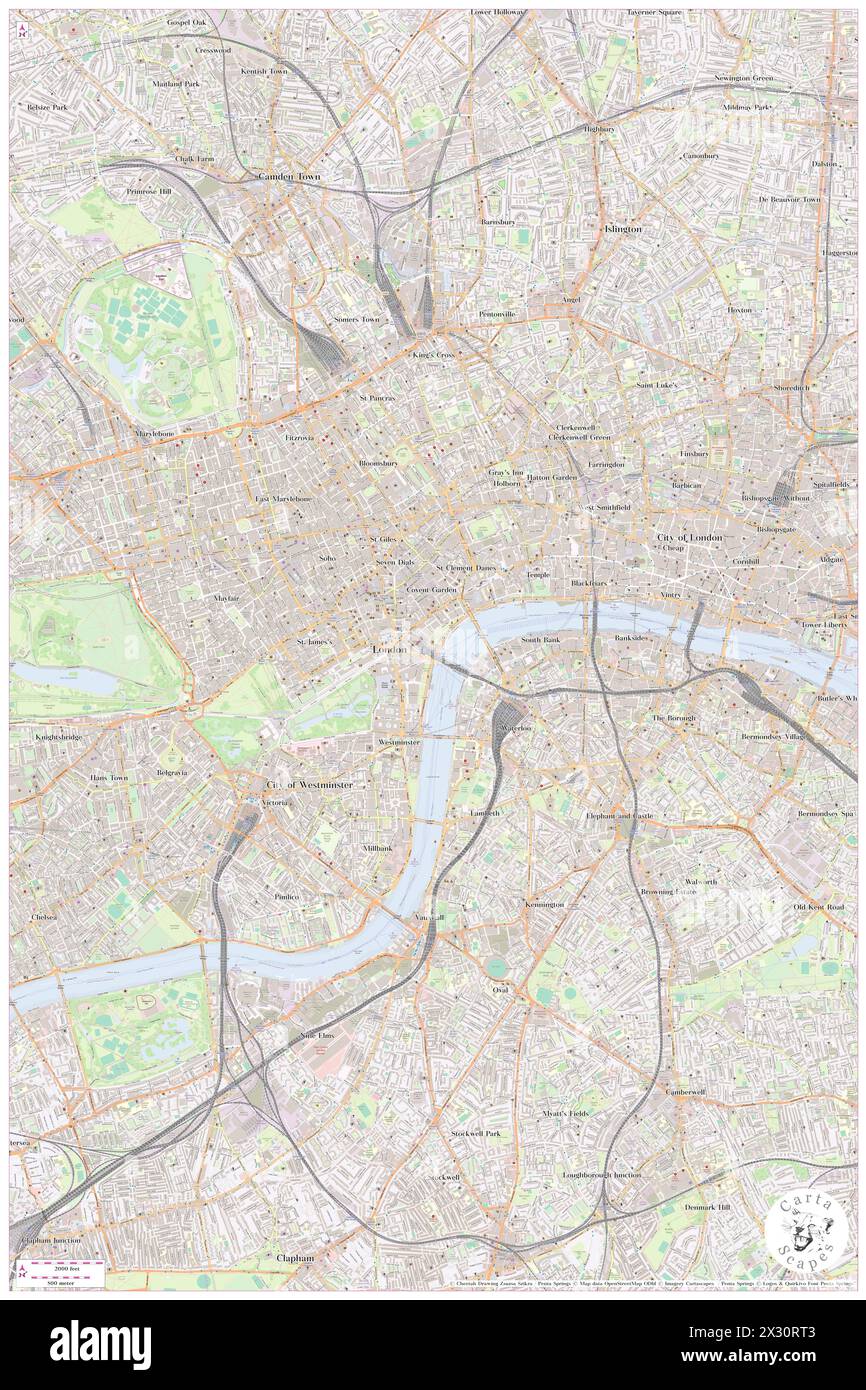 Embankment london map Cut Out Stock Images & Pictures - Alamy