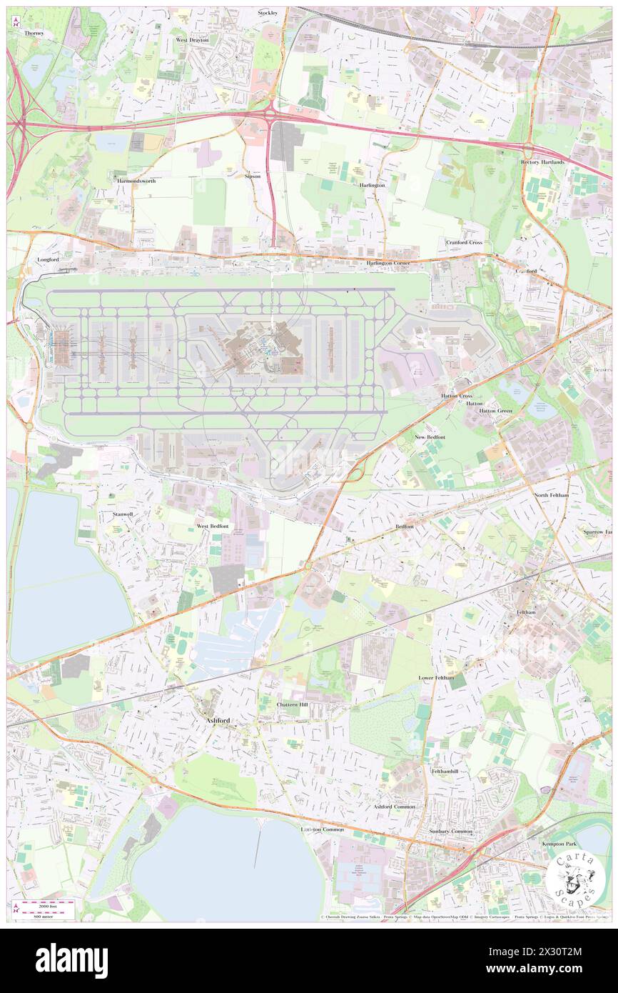 Heathrow london underground map Cut Out Stock Images & Pictures - Alamy