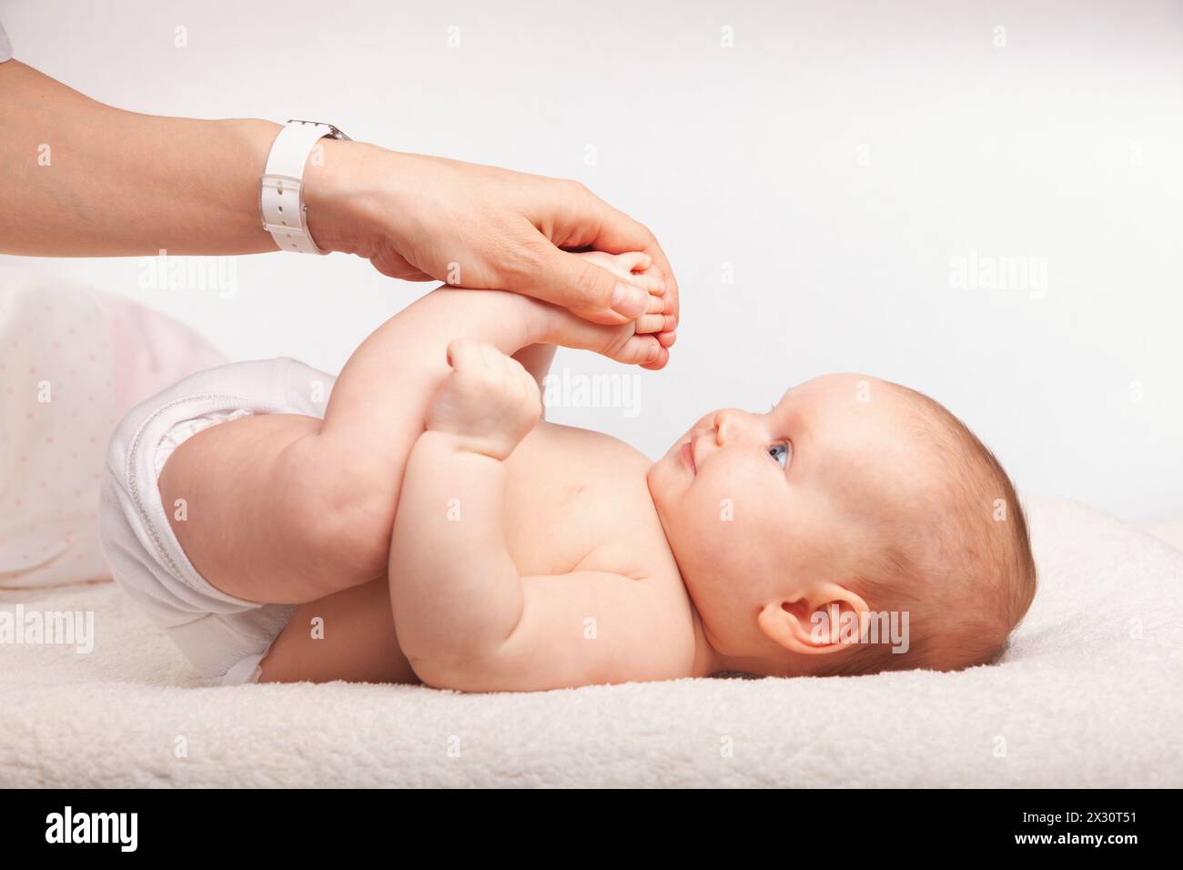 Muscle development in infant hi-res stock photography and images - Alamy