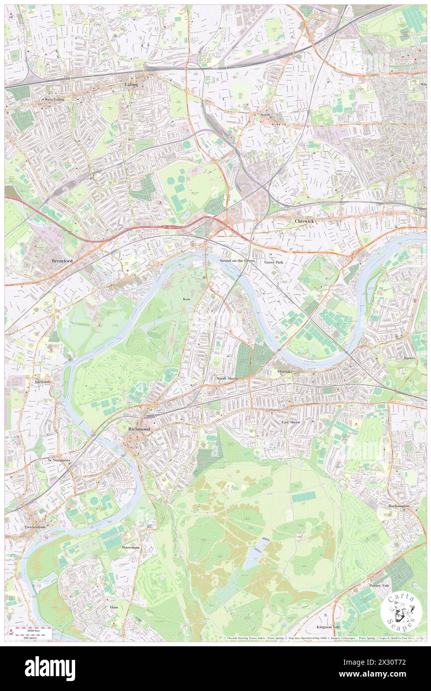 Kew gardens map hi-res stock photography and images - Alamy