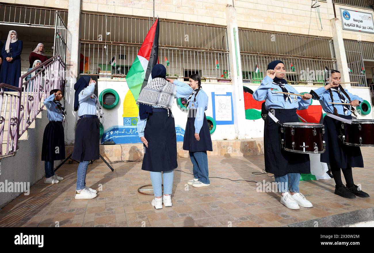 Palestinian Prime Minister, Mohammad Mustafa, participates in the ...
