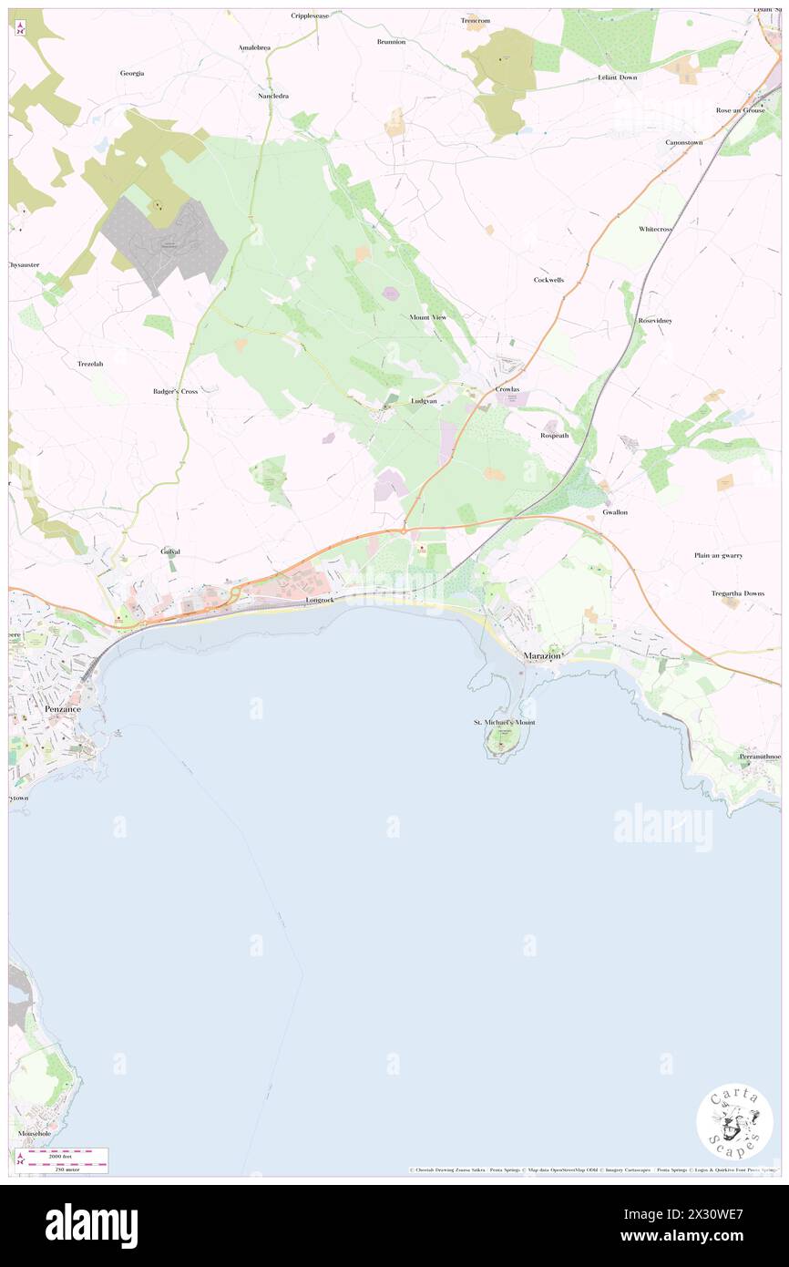 Railway poster cornwall hi-res stock photography and images - Alamy