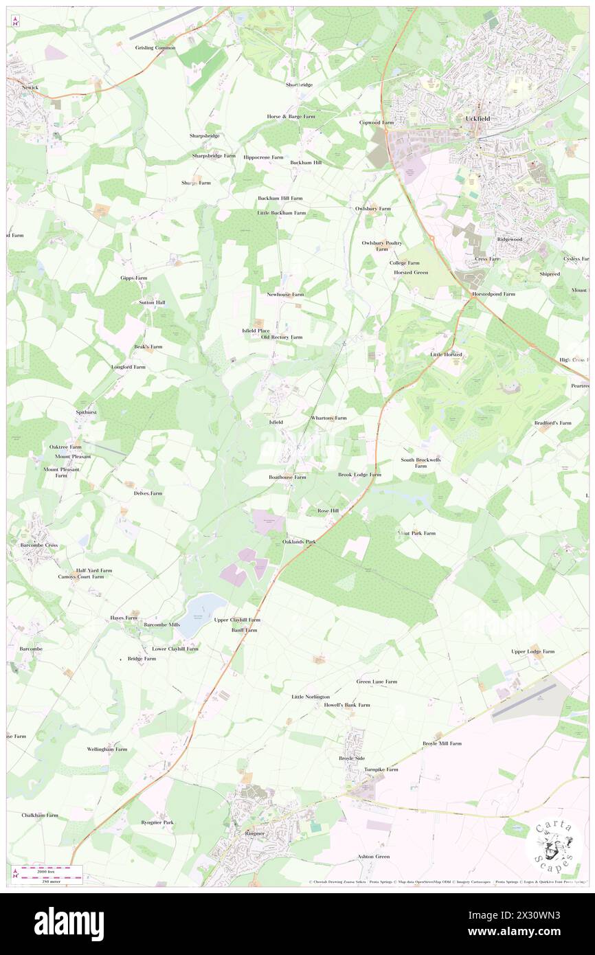 Isfield Railway Station, East Sussex, GB, United Kingdom, England, N 50 ...