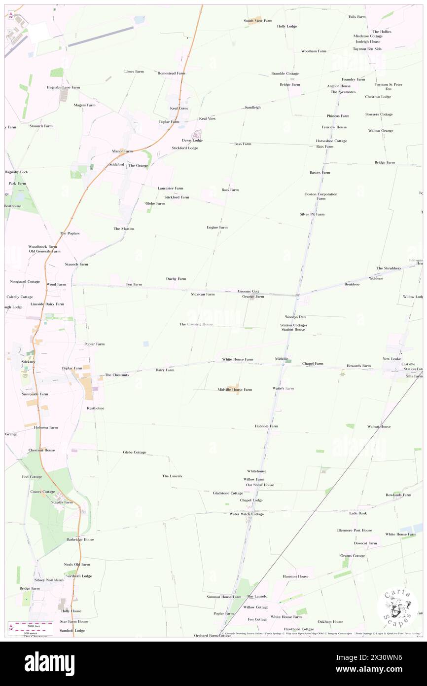 Midville, Lincolnshire, GB, United Kingdom, England, N 53 5' 31'', N 0 ...