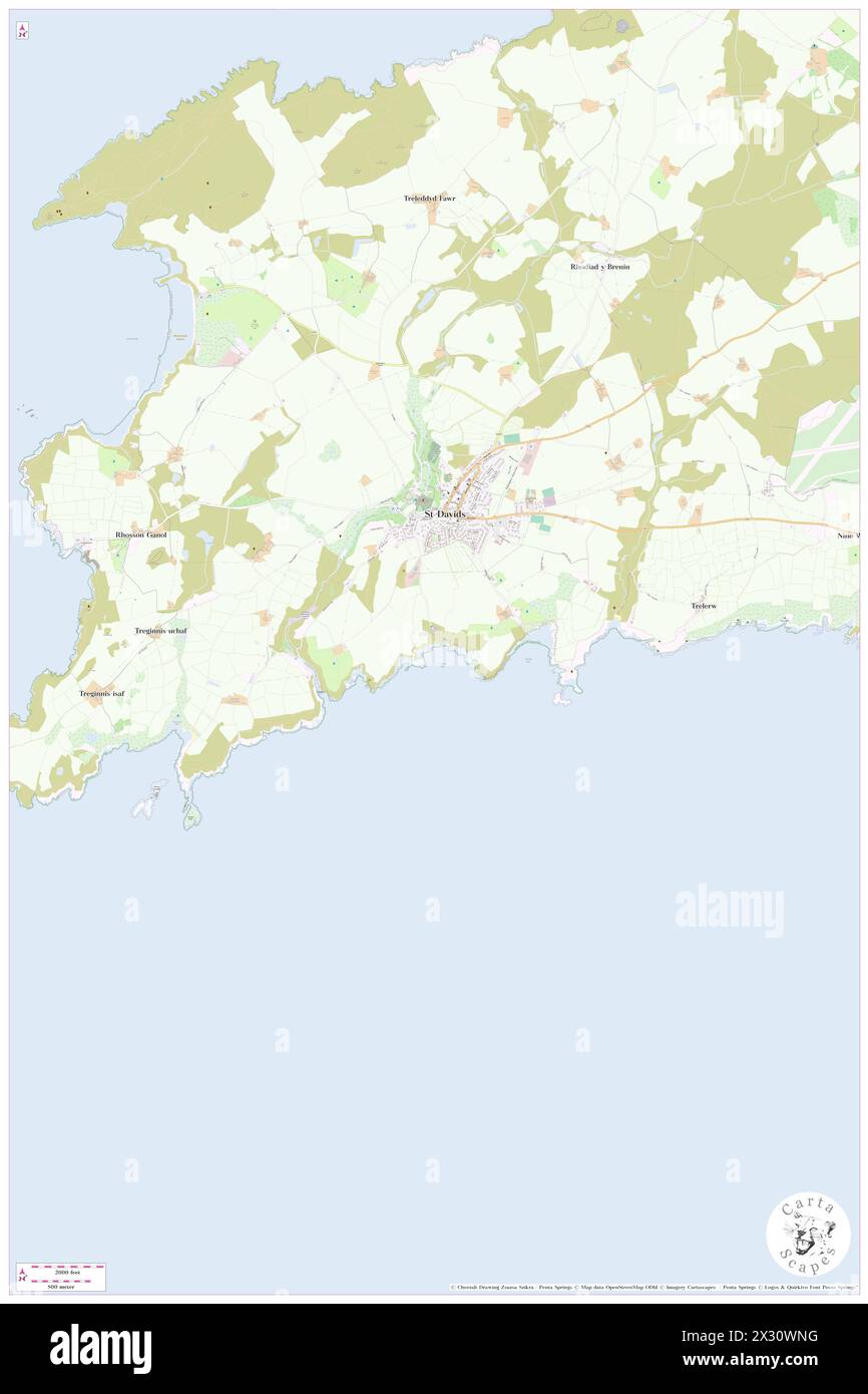 St Non's Bay, , GB, United Kingdom, Wales, N 51 52' 15'', S 5 16' 1 ...