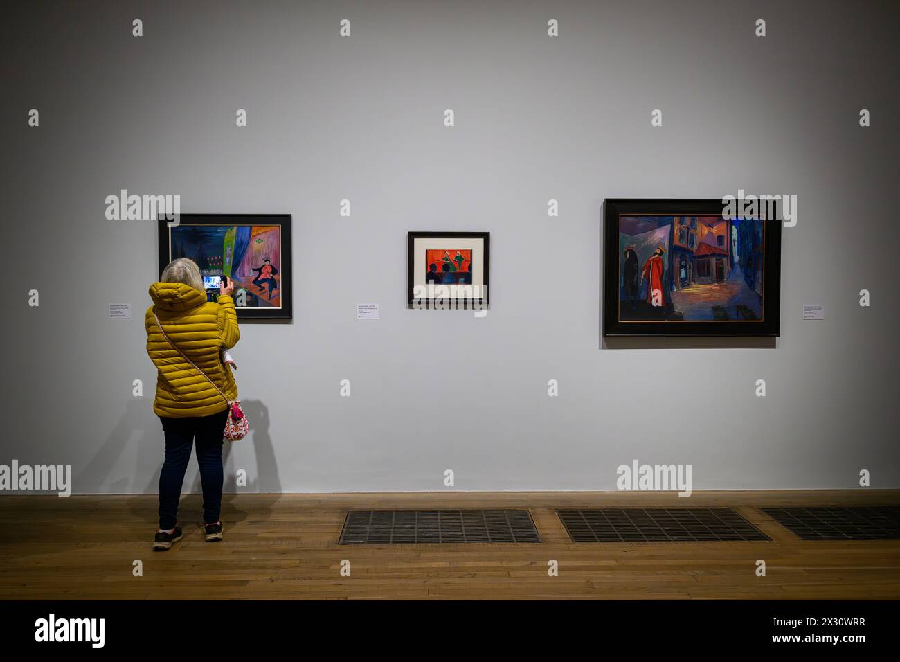 London, UK, 23rd April 2024, An international circle of friends in the ...