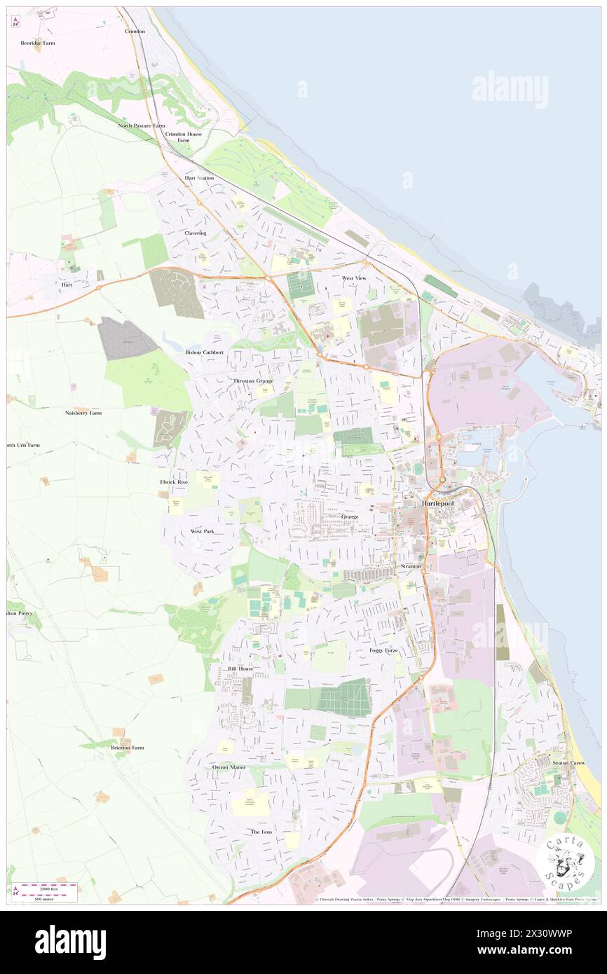 St Luke's Church, Hartlepool, GB, United Kingdom, England, N 54 41' 25 ...