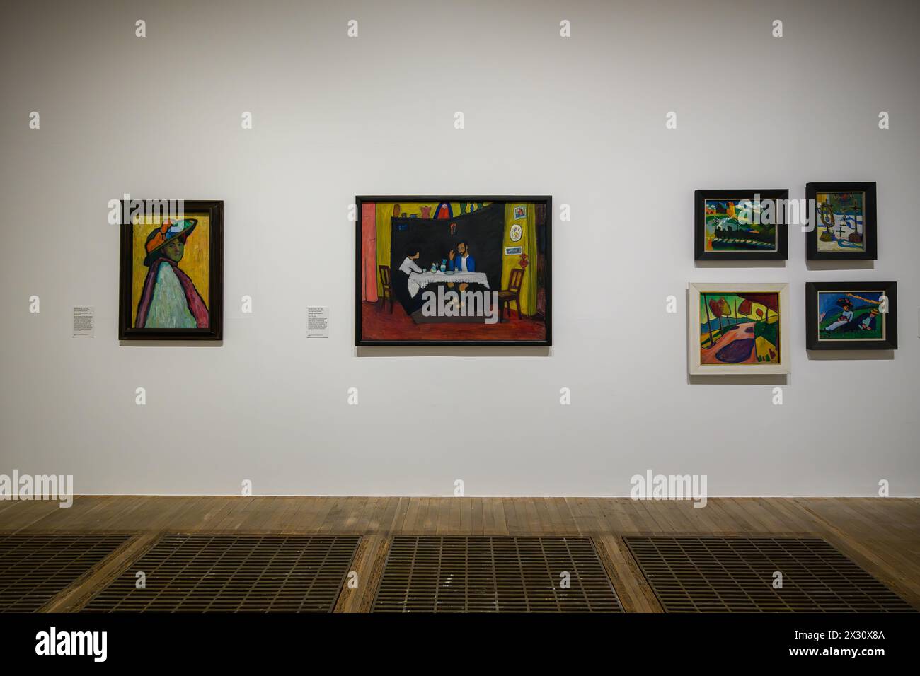 London, UK, 23rd April 2024, An international circle of friends in the ...