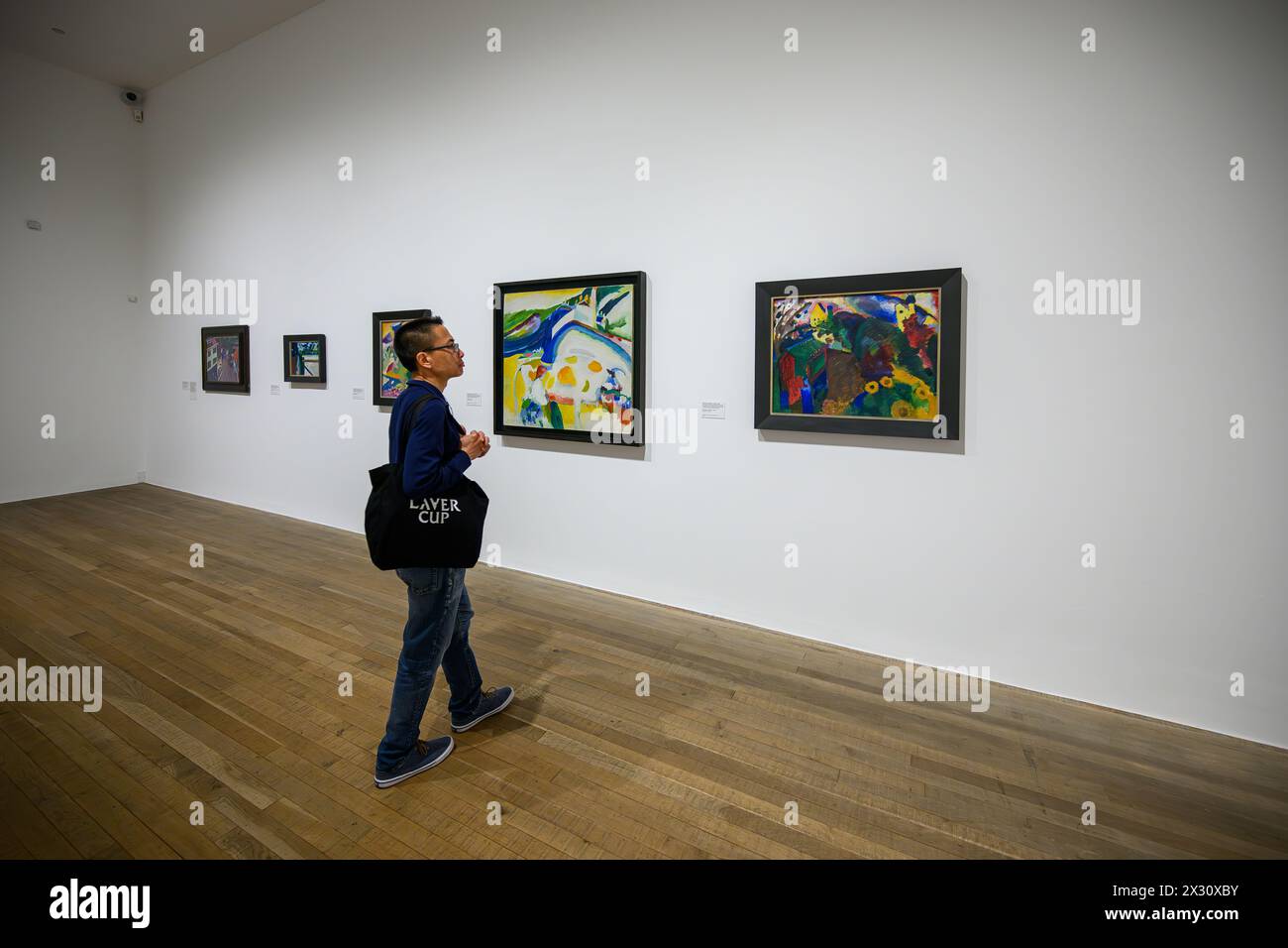 London, UK, 23rd April 2024, An international circle of friends in the ...