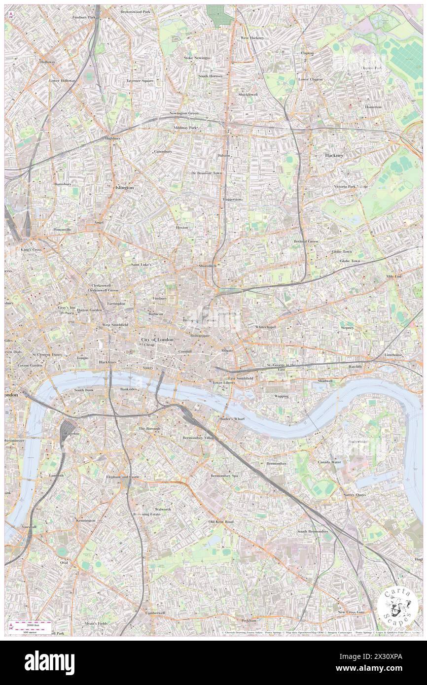 Map of artillery lane london hi-res stock photography and images - Alamy