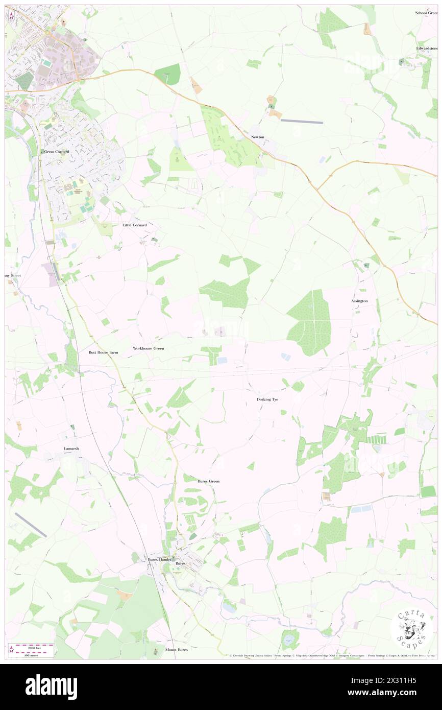 Sudbury Transmitting Station, Mast A, Suffolk, GB, United Kingdom ...