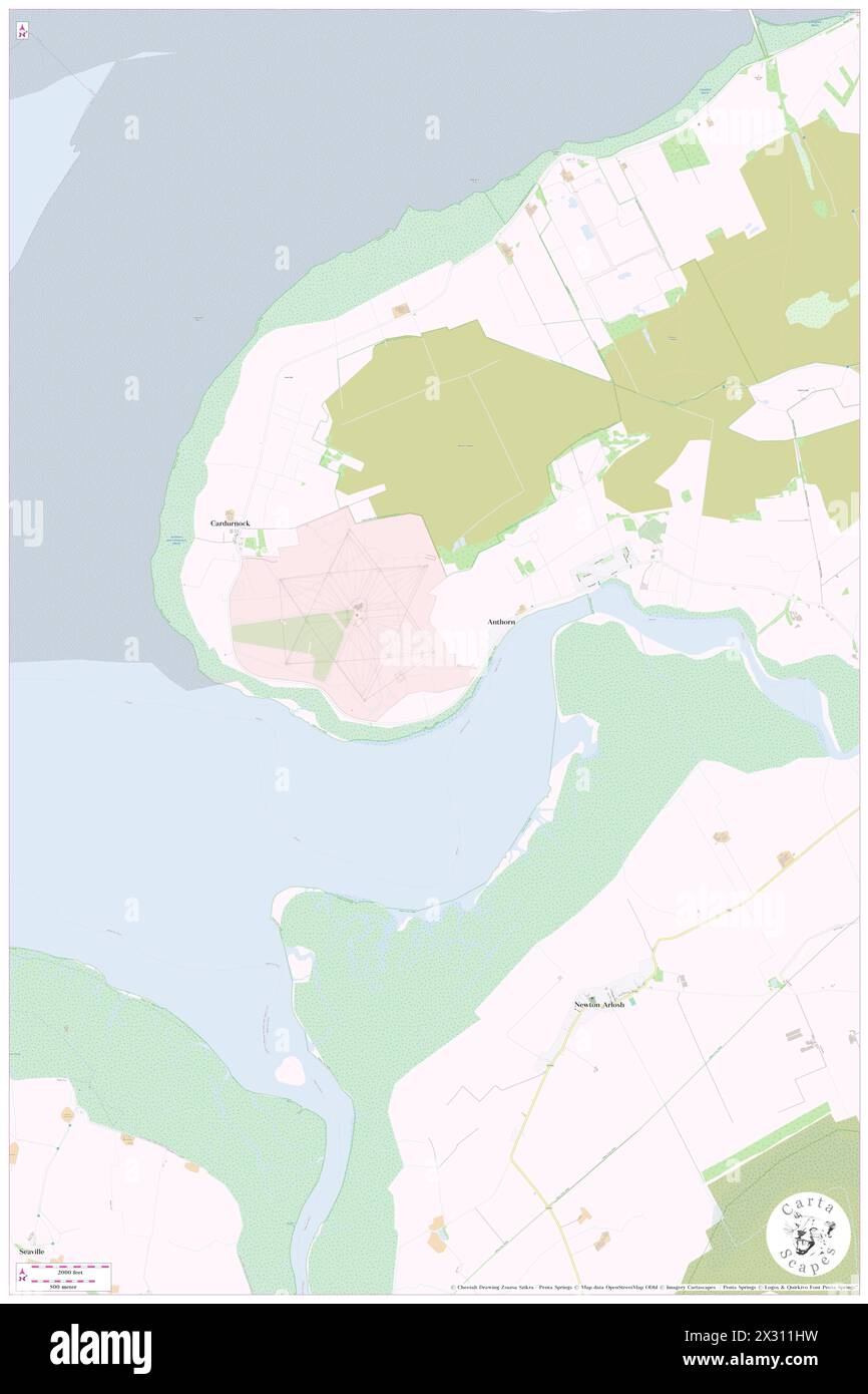 Anthorn VLF Transmitter, Outer Ring Mast 4, Cumbria, GB, United Kingdom ...
