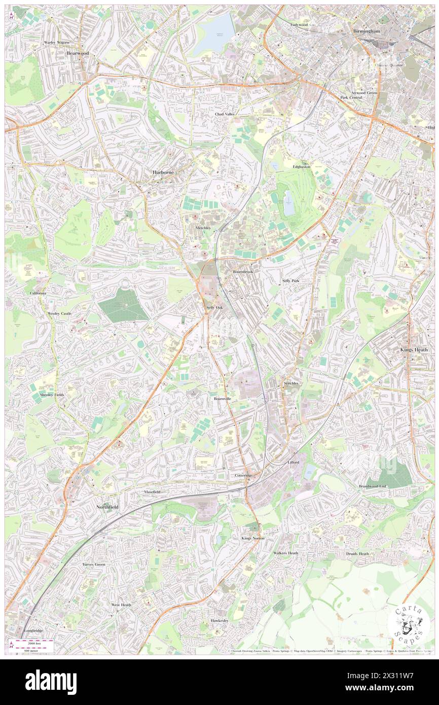 Selly Oak Hospital, City and Borough of Birmingham, GB, United Kingdom ...