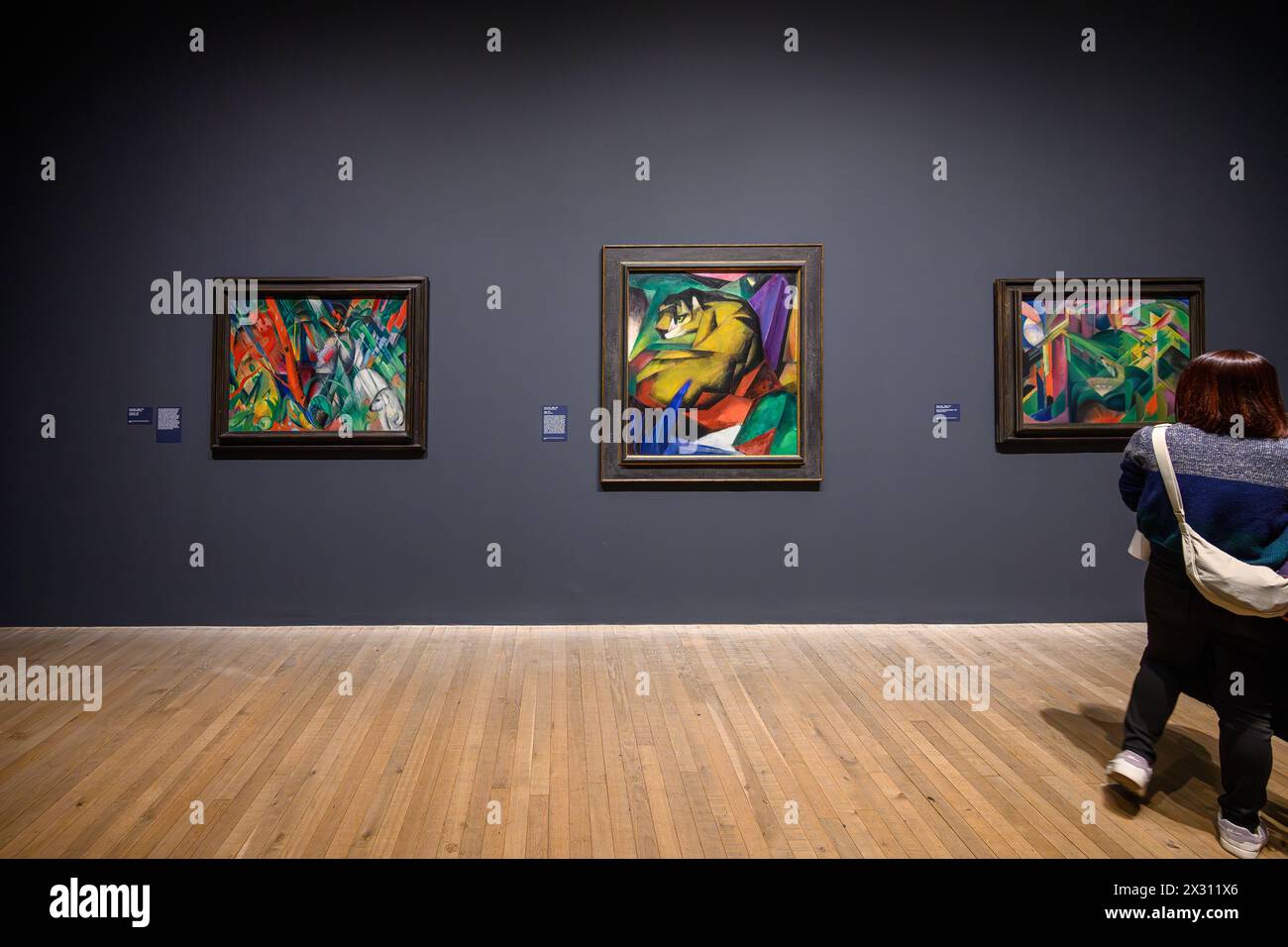 London, UK, 23rd April 2024, An international circle of friends in the ...