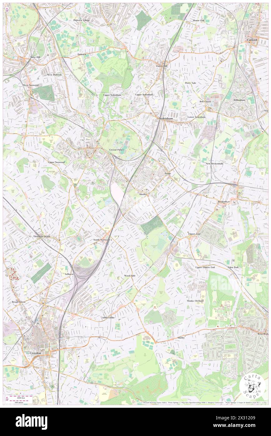 Anerley, Greater London, GB, United Kingdom, England, N 51 24' 23'', S ...