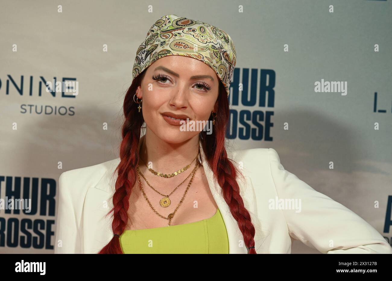 Schauspielerin Aline Jost kommt zum Charity Screening des ...