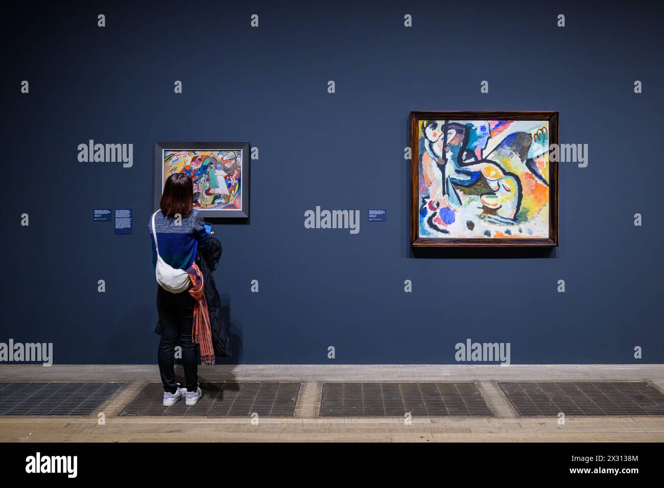 London, UK, 23rd April 2024, An international circle of friends in the ...