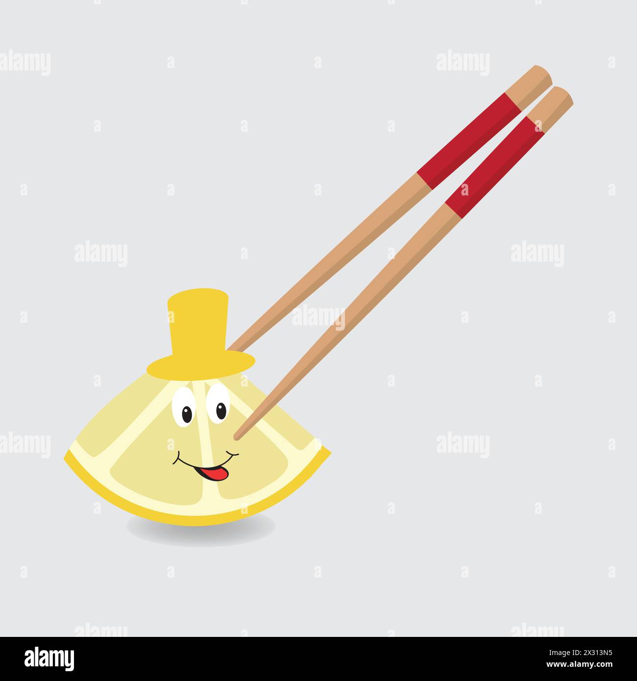 Lemon with face Stock Vector Images - Alamy