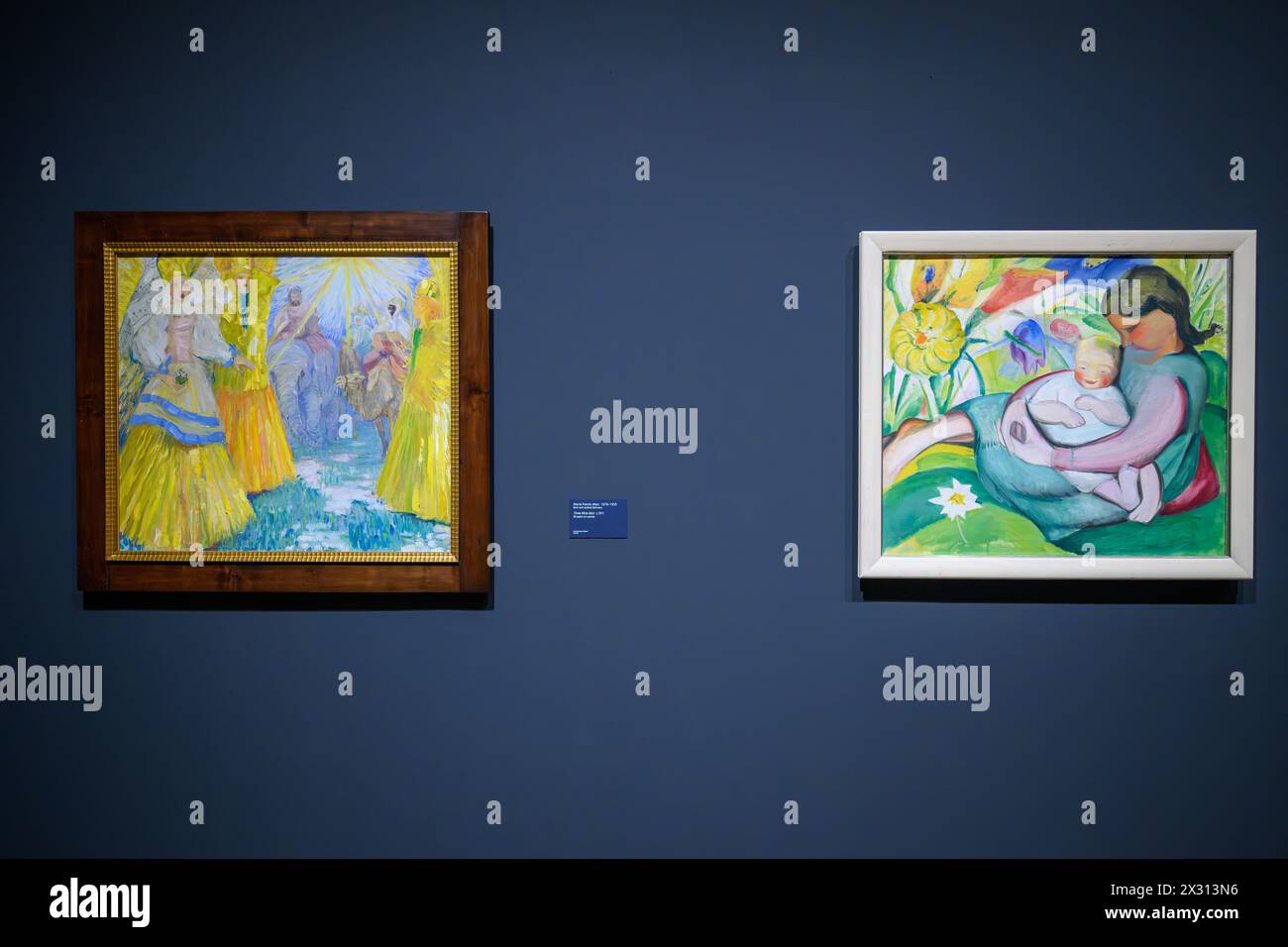 London, UK, 23rd April 2024, An international circle of friends in the ...